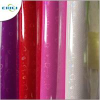 China Shining Patent Artificial Leather Fabric Sheets Vinyl Suede Polyurethane Bulk for sale