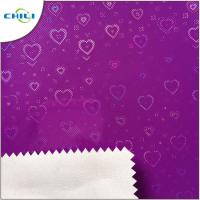 China Shining Patent Artificial Leather Fabric Sheets Vinyl Suede Polyurethane Bulk for sale