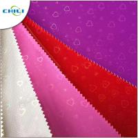 China Shining Patent Artificial Leather Fabric Sheets Vinyl Suede Polyurethane Bulk for sale