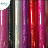 China Cream  PU Leather Fabric Rolls Sheets Economical Cost Effective Custom Shape Size for sale