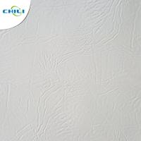 China Soft Comfortable Textured Faux Leather Upholstery PVC Vegan Thin Quilted for sale