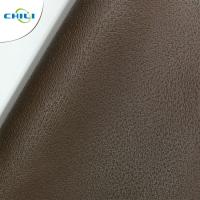 China Brown  Black Vegan Leather Fabric Metallic Attrective Look Elegant Design for sale