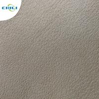 China Brown  Black Vegan Leather Fabric Metallic Attrective Look Elegant Design for sale