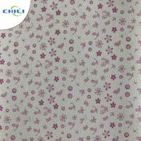 China Embossed  PU Leather Fabric Advanced Technology Thick  Polyestermaterial for sale