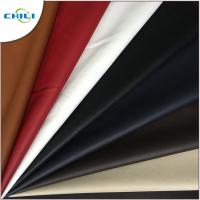 China Synthetic Faux Leather Upholstery Fabric Embossed Surface Treatment Durable for sale