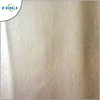 China Synthetic Faux Leather Upholstery Fabric Embossed Surface Treatment Durable for sale