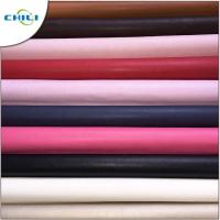 China Rexine Car Seats PU Leather Fabric 0.3±0.1mm Thickness Fashionable for sale