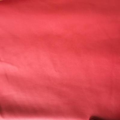 China Solid Color PU Leather Fabric Waterproof Woven Backing Design Smooth for sale