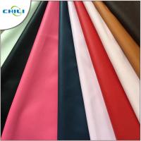 China Shine Printed Faux Leather Fabric , Polyurethane Faux Leather For Women Bags for sale