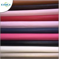 China Multi Functional PVC Leather Fabric , Artificial Leather Material Embroidered for sale