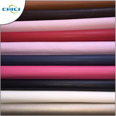 China Multi Functional PVC Leather Fabric , Artificial Leather Material Embroidered for sale