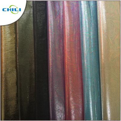 China Newest Fashion Printed Polyester Suede Bags Shoes Fabric Leather for sale