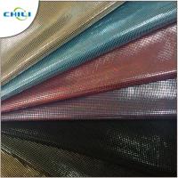 China Newest Fashion Printed Polyester Suede Bags Shoes Fabric Leather for sale