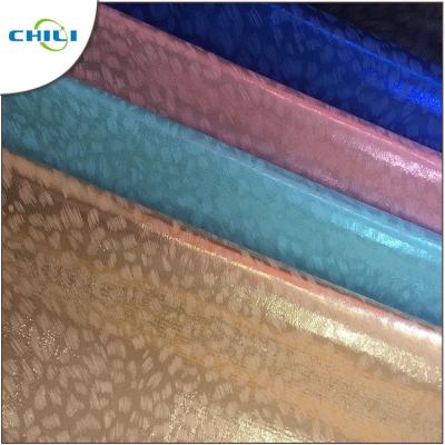 China Hot Selling Fashion Suede Polyester Shoe Upholstery Fabric Leather for sale