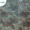 China Flexible Faux Vinyl Fabric , Quilted Pleather Fabric Stretch Imitation Patterned for sale