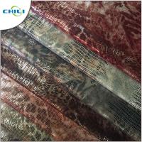China Embossed Soft Leather Material , Pvc Leatherette Fabric Eco Friendly Easy Cleaning for sale