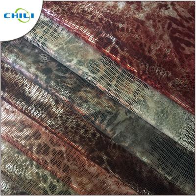 China Embossed Soft Leather Material , Pvc Leatherette Fabric Eco Friendly Easy Cleaning for sale