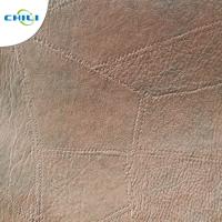 China Chair Synthetic Leather Material , PVC Fabric For Clothing Convenient Cleaning for sale
