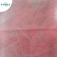 China Furniture Sofa PVC Leather Fabric , PVC Upholstery Fabric Well Crafting for sale