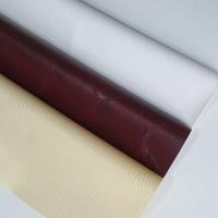 China Furniture Sofa PVC Leather Fabric , PVC Upholstery Fabric Well Crafting for sale