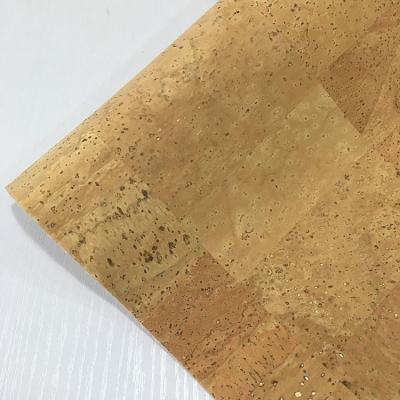 China Portugal Eco-friendly 135 cm  vegan bag wallet Natural Cork Leather Fabric for sale