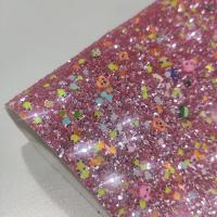 China Handbag 54/55' 1.2m Anti Mildew Glitter Leather Fabric for sale