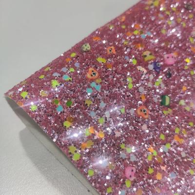 China Handbag 54/55' 1.2m Anti Mildew Glitter Leather Fabric for sale
