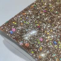 China Handbag 54/55' 1.2m Anti Mildew Glitter Leather Fabric for sale