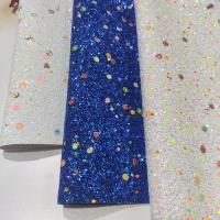 China 54/55' 1.2m Grade 3 Fireproof Chunky Glitter Wall Fabric for sale