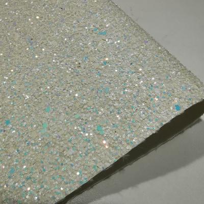 China Wallpaper 1.1mm Fireproof Glitter Faux Leather Sheets for sale