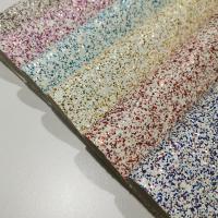 China Wallpaper 1.1mm Fireproof Glitter Faux Leather Sheets for sale