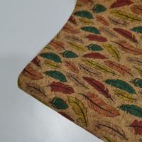 China Portugal Style Colorful Natural Printed Cork Fabric 51