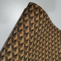 China Eco Friendly Wallet Bag Printed Cork Fabric Portugal Pattern for sale