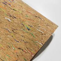 China 0.4mm Thickness EVA Natural Cork Fabric Stain Resistant for sale