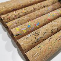 China 0.4mm Thickness EVA Natural Cork Fabric Stain Resistant for sale
