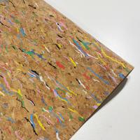 China 0.4mm Thickness EVA Natural Cork Fabric Stain Resistant for sale