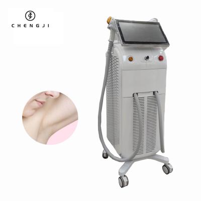 China CJ laser Hair Removal machine Ice Titanium diode laser 755 808 1064nm for sale