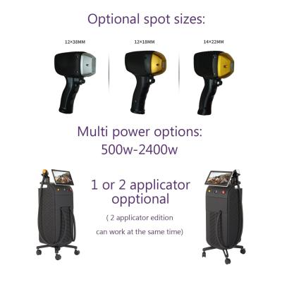 China CJ Ice Titanium diode laser Hair removal machine supplier for sale