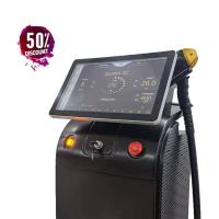China CJ 50% Off 4K Screen Laser Epilation Ice Titanium 1200W 1600W 4 Waves Laser 808Nm Diode Laser Hair Removal Machine for sale