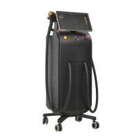 China 1200W/1600W Medical Laser Titanium 3 Waves Diode Laser Ice 808nm Laser Hair Removal Machine With 2 Handles for sale