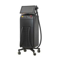 China CJ Beauty Equipment Diode Ice Titanium Platinum  Diode Laser 755+808+1064 Hair Removal Machine for sale