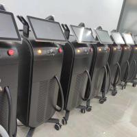 China New Technology Diode Laser 4 wavelength ice Titanium 755 808 940 1064nm Hair Removal Machine for sale