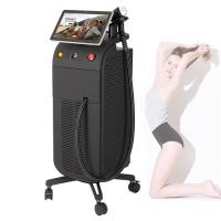 China best price two handle Double 808nm diode laser hair removal machine women hair removal ice titanium laser for sale