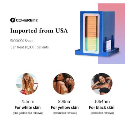 China 1800W Diode Laser Hair Removal Machine 755 808 1064 Ice Titanium Laser for sale