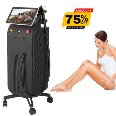 China schmerzlos 808nm Diodenlaser Haarentfernung Laser Haar Entfernung 755 1064 808nm laser frauen Haarentfernung for sale