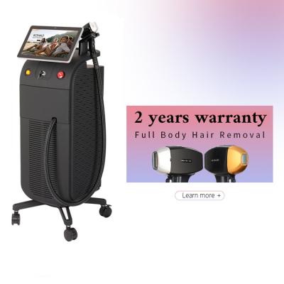 China CJ Newest Professional Ice Titanium XL 1200w 4 wavelength 755 808 940 1064 diode laser hair removal machine for sale