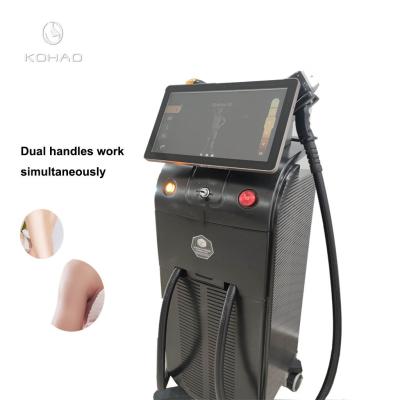 China 2023 Titanium New Cooling Laser 808 Diode Laser Hair Removal Machine /755 808 1064 Cooling Platinum Laser for sale