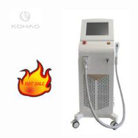 China Diode Laser Hair Removal Machine 755 808 1064nm Three Wavelength Two Handpiece Laser Hair Removal Permanent Hair Removal Machine for sale