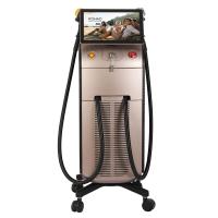 China Diode laser 808nm depilator laser depilation machine 755 808 1064 3 wavelength diode laser hair removal machine for sale