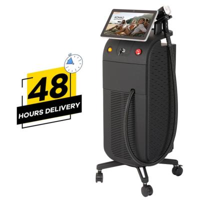 China CJ 808 755 1064 Laser Hair Removal Machine USA Coherent laser bar TEC cooling Medical Diode Platinum XL Titanium for sale